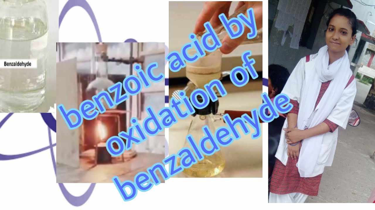 #how to prepare benzoic acid of oxidation by benzaldehyde.#bsc#gulimata ...