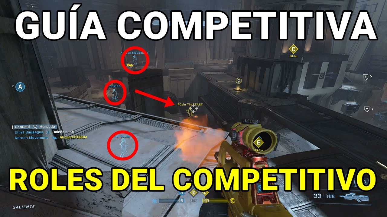 EXPLICACIÓN de ROLES de un EQUIPO COMPETITIVO en HALO INFINITE - YouTube