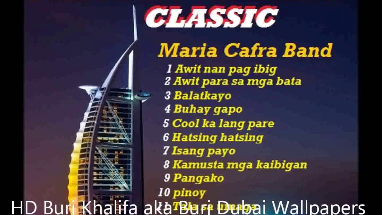 Pinoy Rock Classic Maria Cafra pinoy rock band - YouTube
