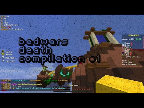 Bedwars Death Compilation #1 - YouTube