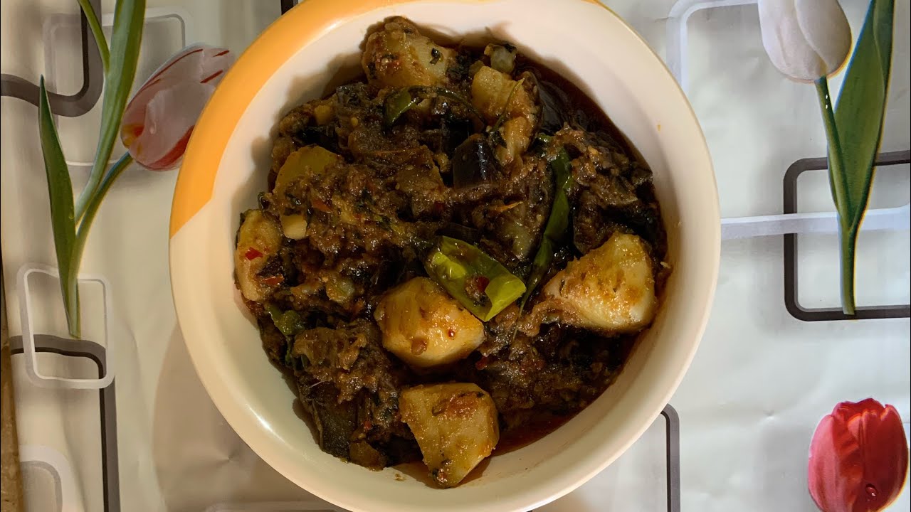 Aloo bengan| must try!!! Nice recipe|| Easy and time saving| - YouTube