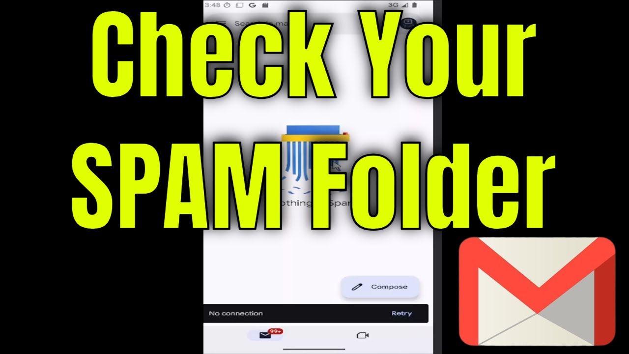 How to Check Your SPAM Folder in Gmail App [Guide] - YouTube