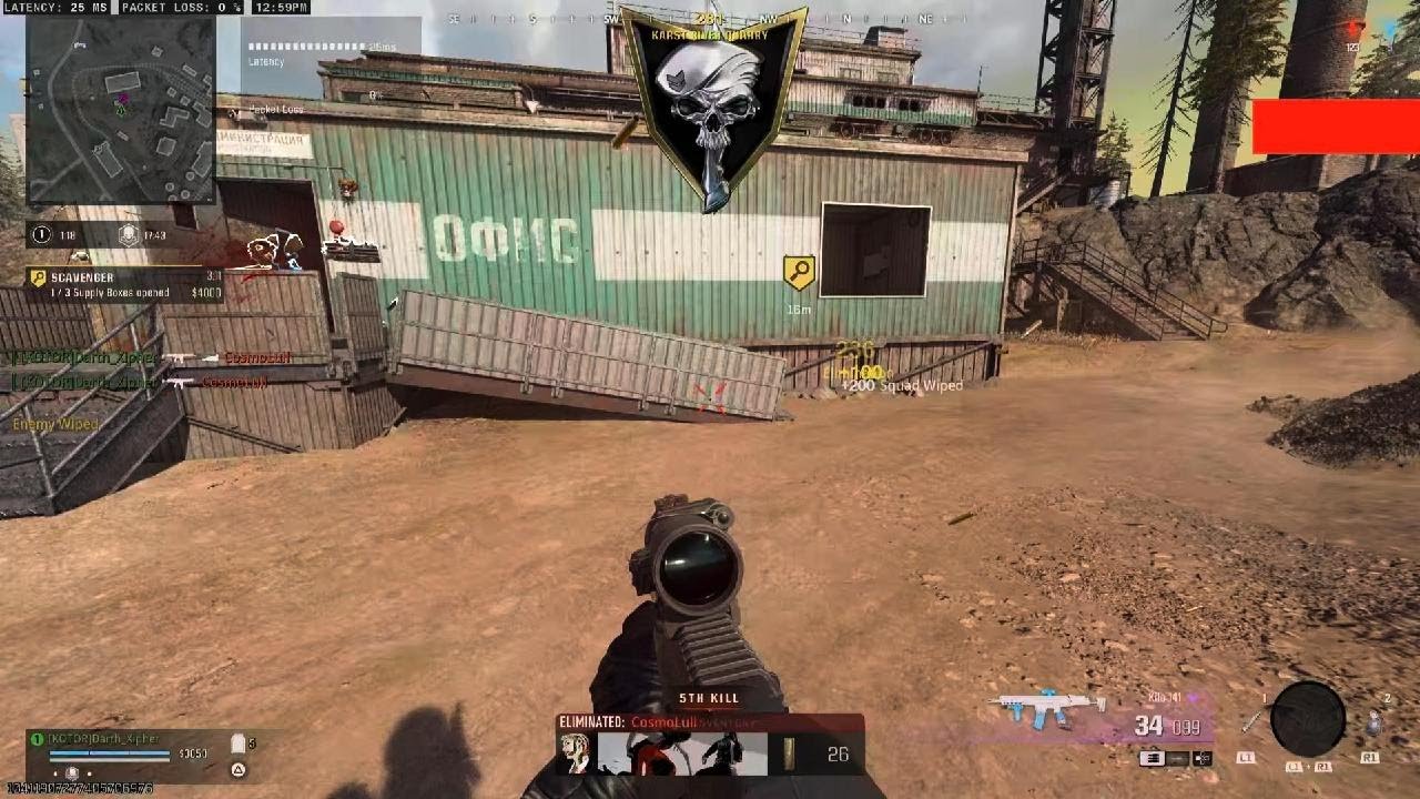 Call of Duty Warzone solo win (Cipher & Kompakt) - YouTube