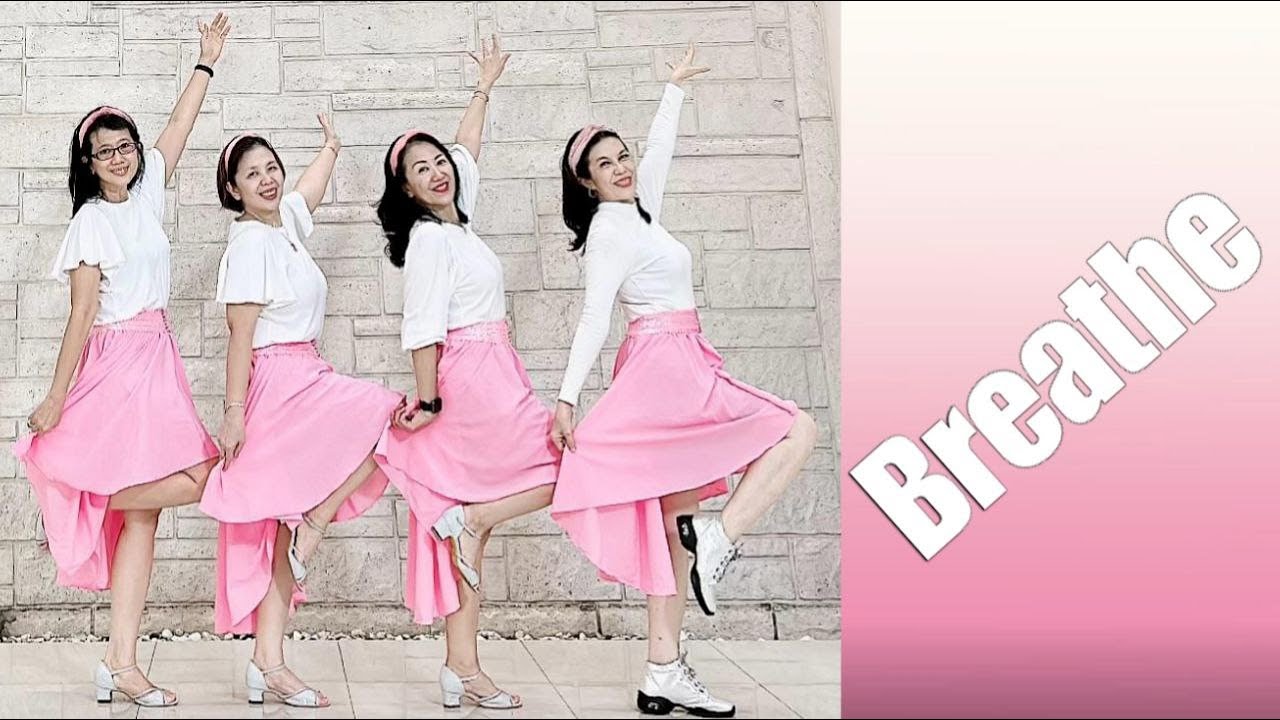 Breathe Line Dance ( demo & count) - YouTube