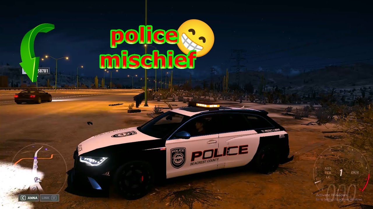 Audi RS6 Police Car Review in Forza Horizon 5 | Cruising with an ...