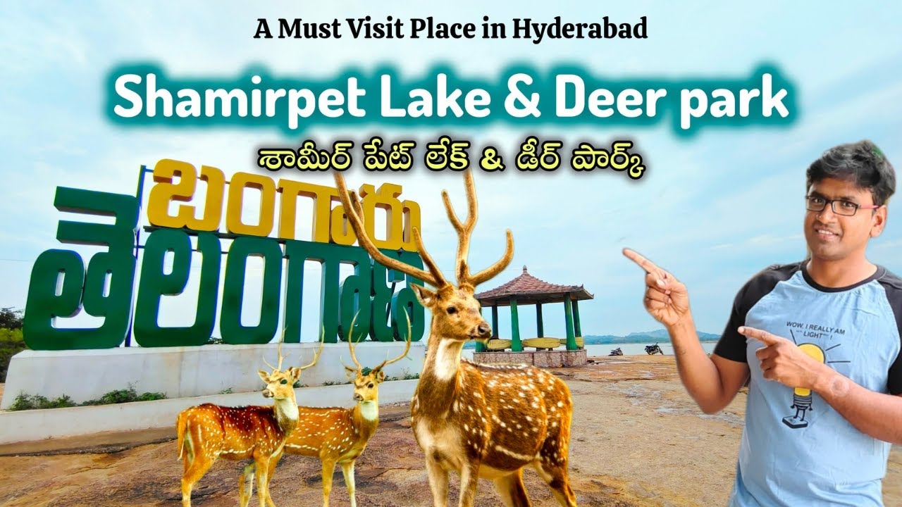 Shamirpet Lake & Deer Park| Detailed 4K Video | Hyderabad Places - YouTube