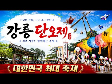 대한민국 최대 축제  강릉 에서 벌어지는 버라이어티  