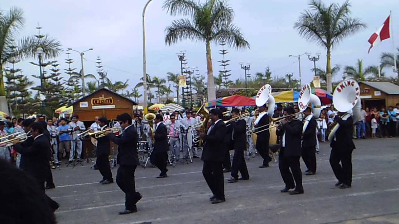 Banda Sinfonia Swing Star Peru en el concurso de BANDAS - YouTube