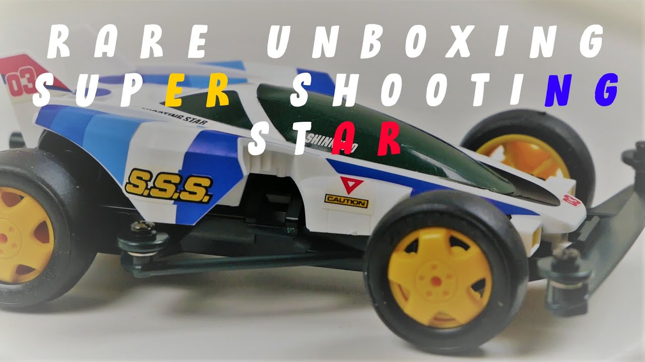 Unboxing Super Shooting Star (SUPER RARE) - Mini 4WD Sport - YouTube