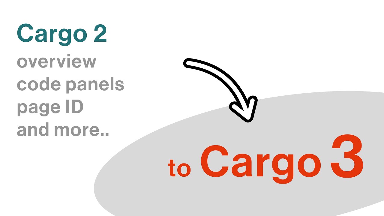 Cargo 3 overview - YouTube