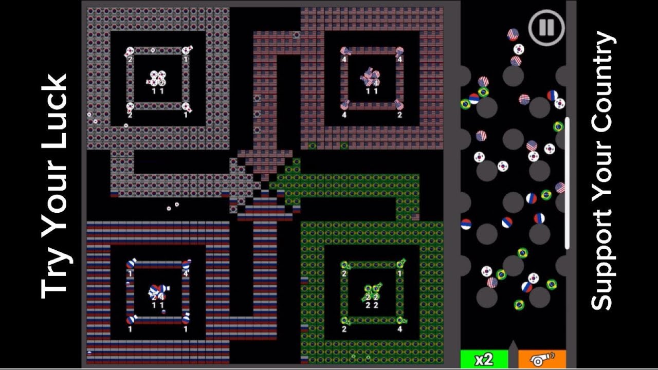 Multiply OR Release Color Game Episode 135 Interesting Games Marble War ...