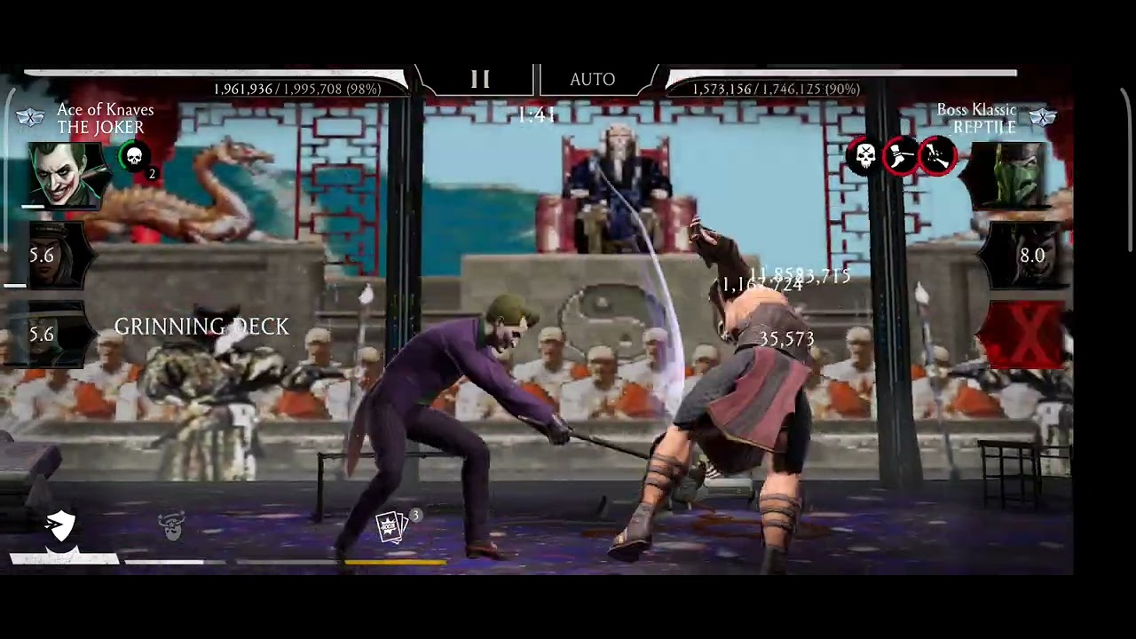 MK MOBILE: BOSS 140 SORCERER'S TOWER FATAL - YouTube