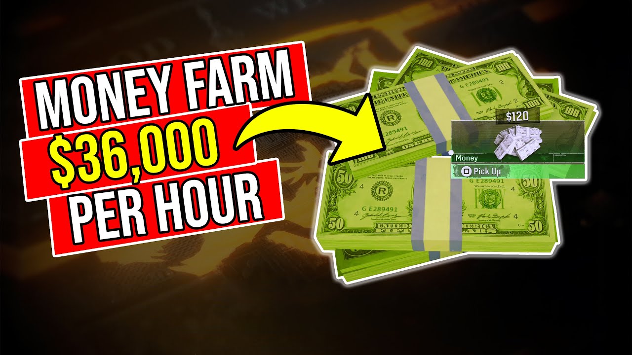 Black Ops 6 - MONEY FARM $36,000 CASH per HOUR! - YouTube