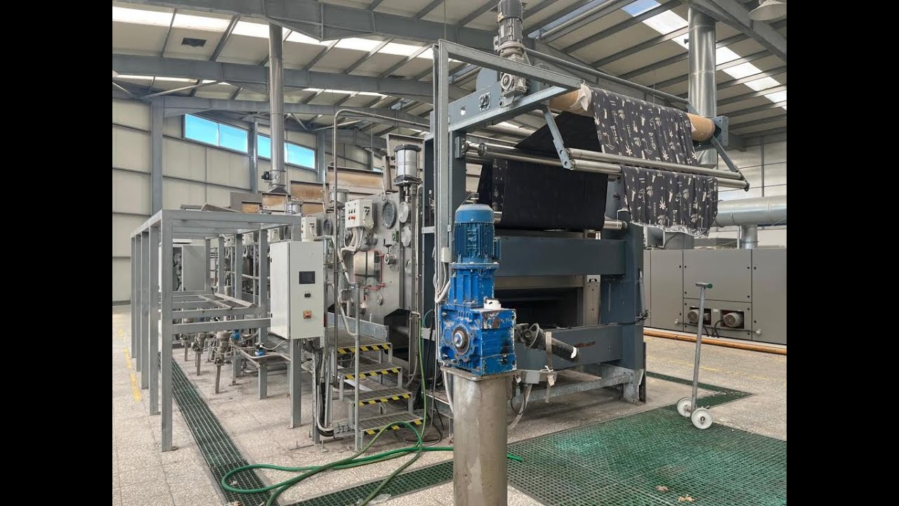 1 Arioli continuous open width washing machine, type UNIWASH | Width ...