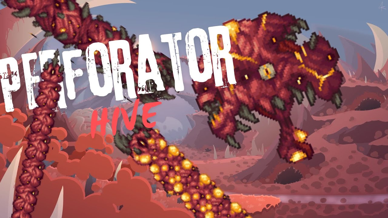 The Perforator Hive(Terraria Calamity) - YouTube