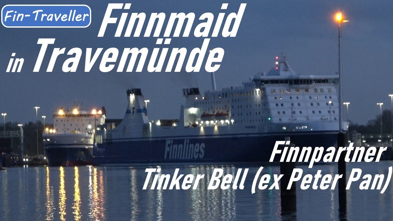 Finnlines Finnmaid in Travemünde Anreise und Shipspotting - YouTube