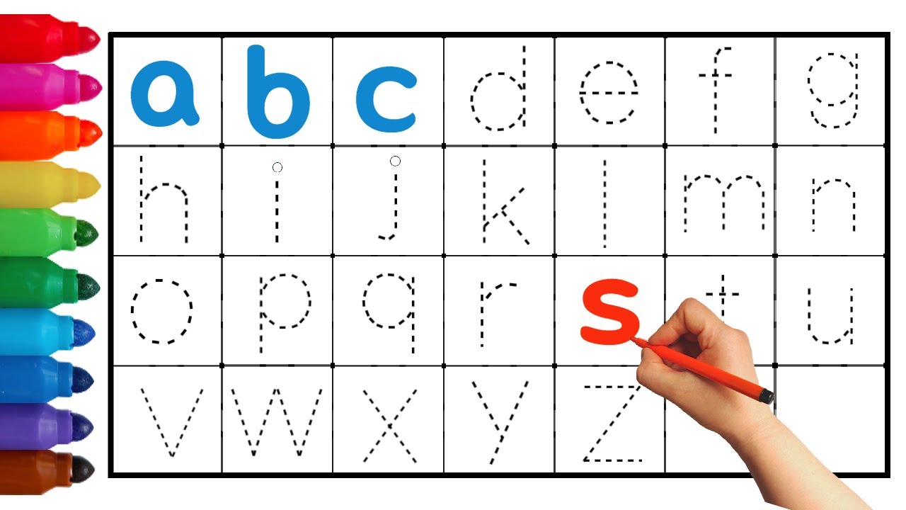 알파벳 A부터 Z까지 알파벳 쓰는 법 배우기 알파벳 노래 Learn How To Write Alphabets A To Z