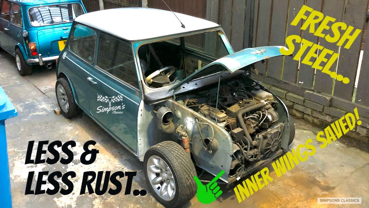 Classic Mini Cooper Sportspack MPI - Fresh New Metal - Inner Wings ...