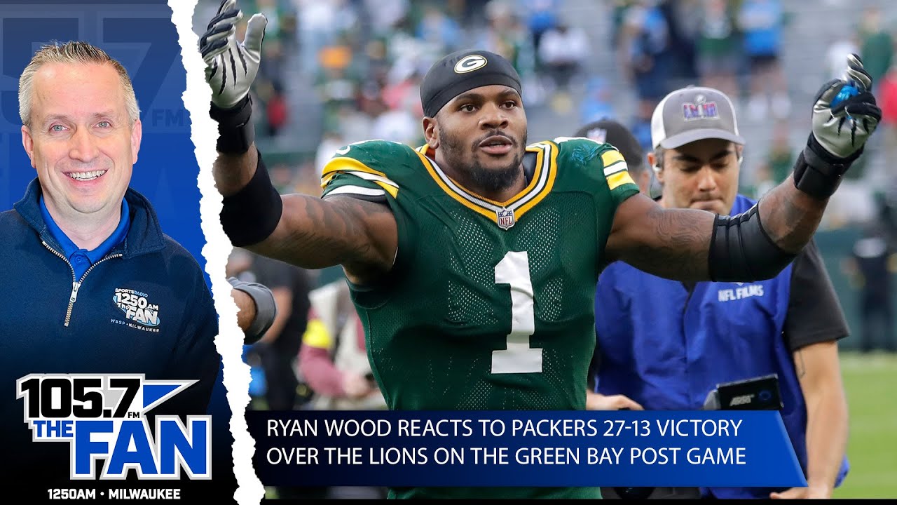 Ryan Wood and Sparky Fifer React To The Packers 27-13 Over The Detroit ...