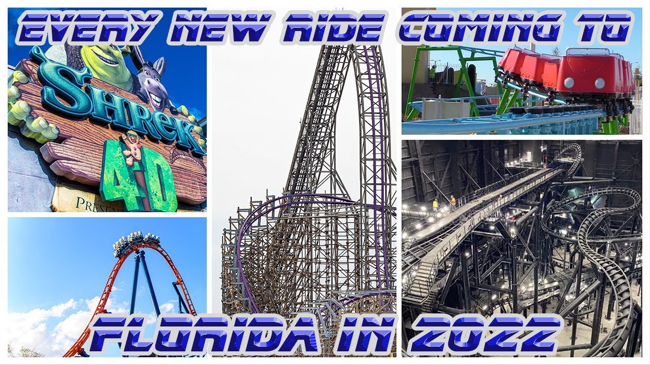 EVERY RIDE Coming to Florida in 2022 - YouTube