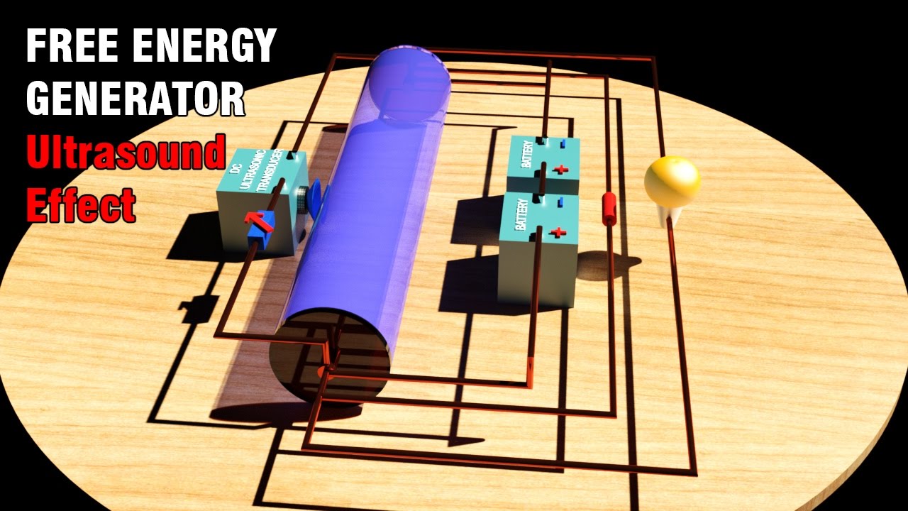 Free Energy Generator, Ultrasound and water, Must See!!! - YouTube
