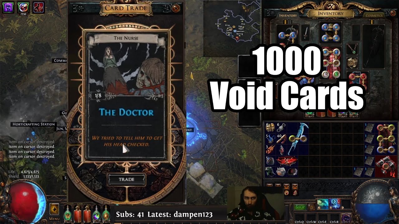 Loot from 1000 Void Cards - YouTube
