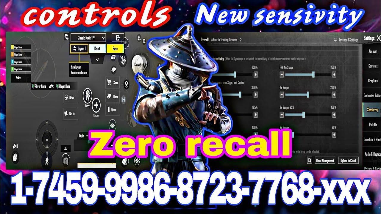 BGMI 3.6 UPDATE SENSITIVITY CODE | BGMI BEST SENSITIVITY SETTINGS ...