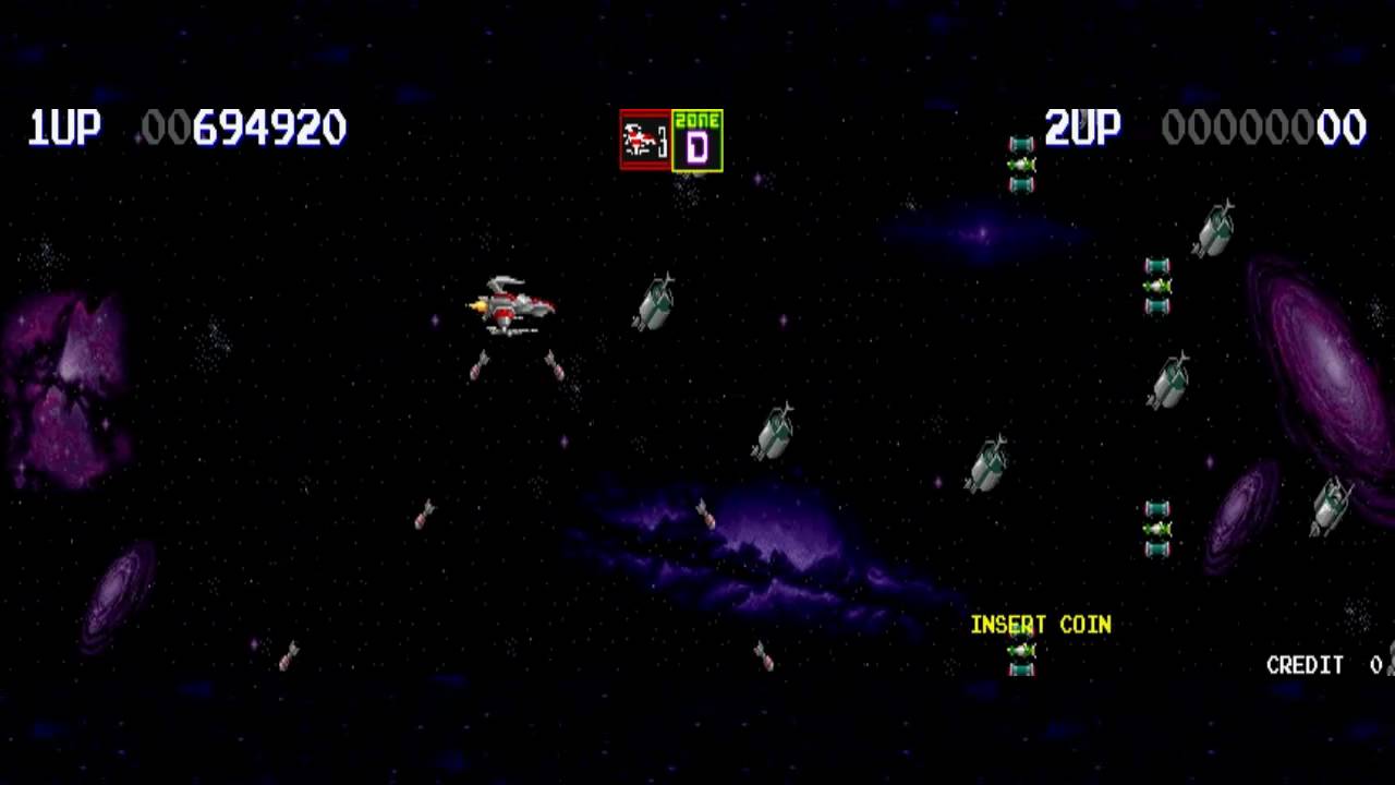 [HD] Darius 2 Zone D 1989 Taito Mame Retro Arcade Games - YouTube