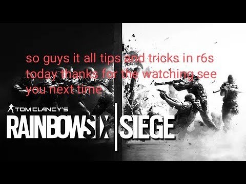 Top 5 Rainbow Six Siege TIPS and TRICKS that will make you PRO - YouTube
