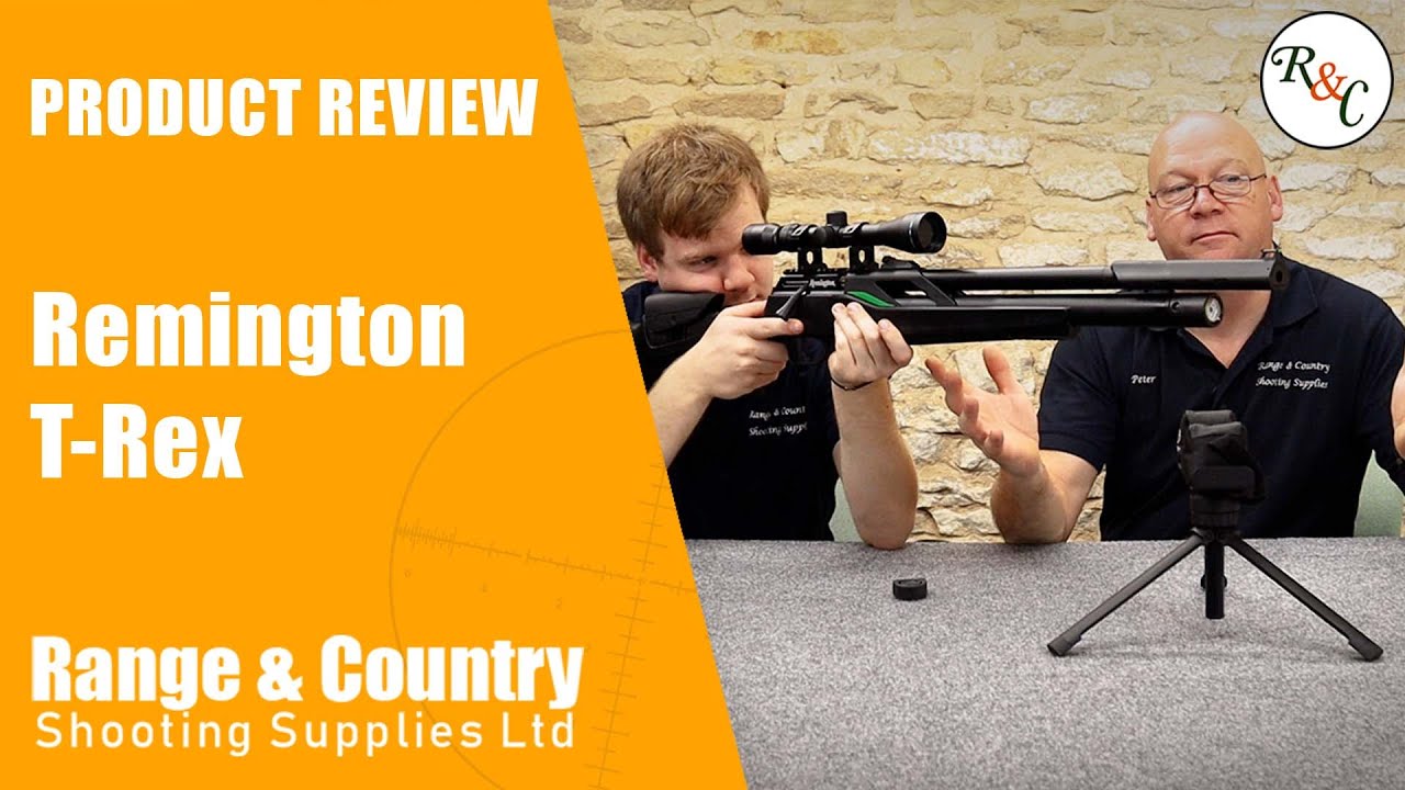 Remington T-Rex PCP Rifle Review - Range and Country - YouTube