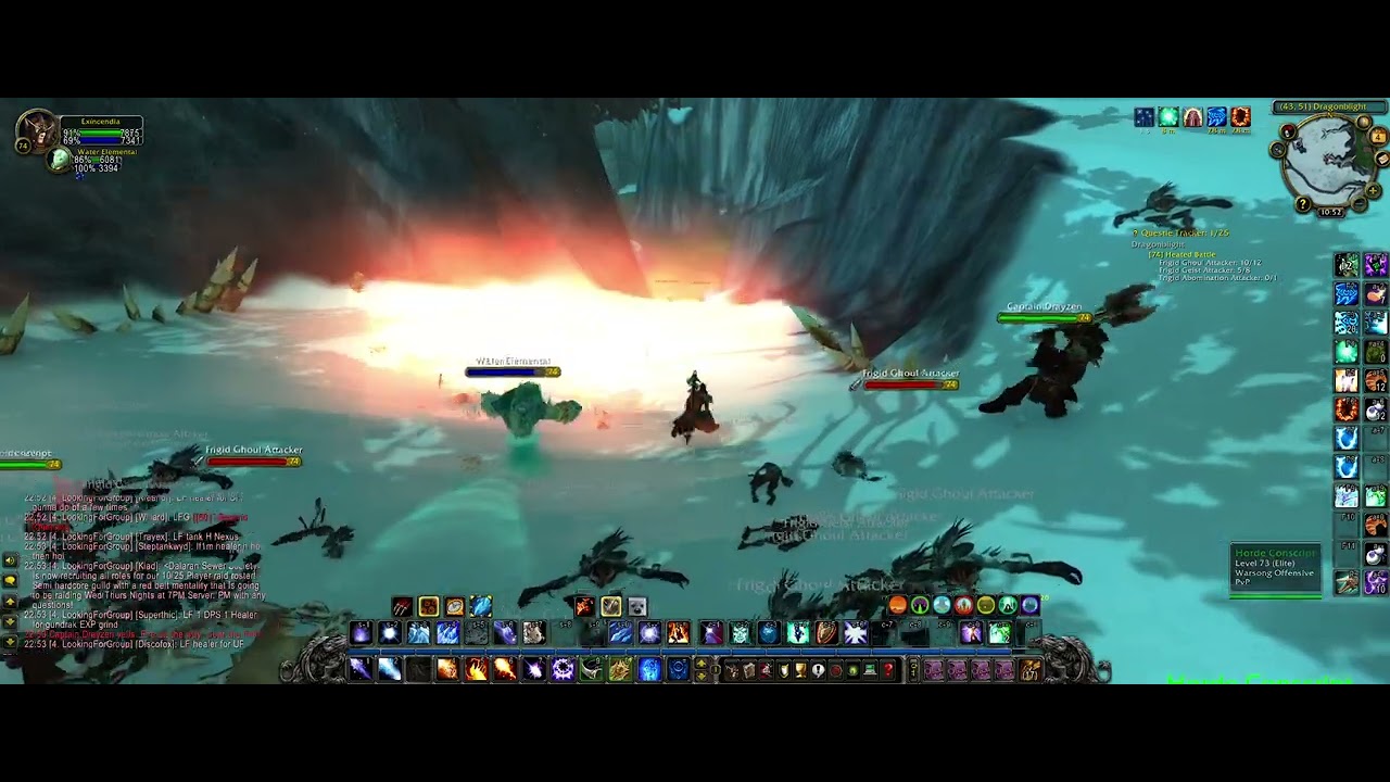 Wrath of the Lich King Classic: Heated Battle - YouTube