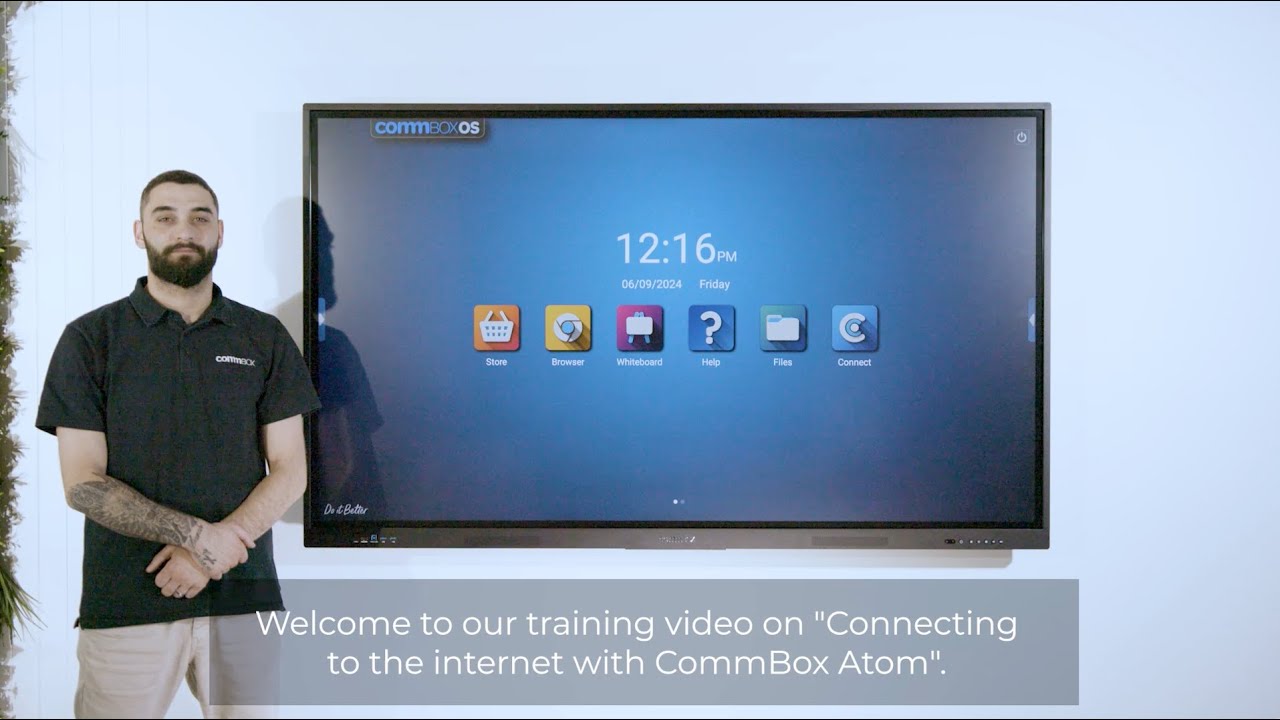 CommBox Atom - Training Video | Connect to the Internet - YouTube