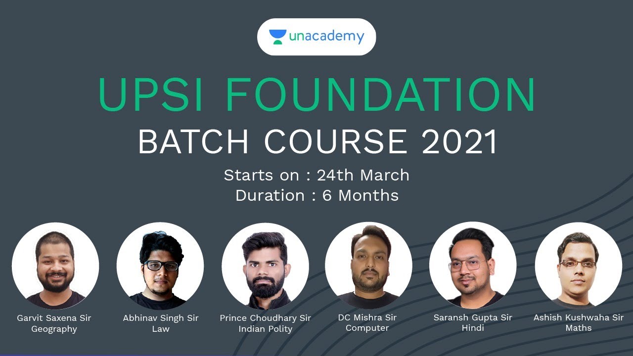 UPSI 2021 धमाकेदार BATCH | UPSI FOUNDATION 2021 | HEMENDRA MISHRA ...