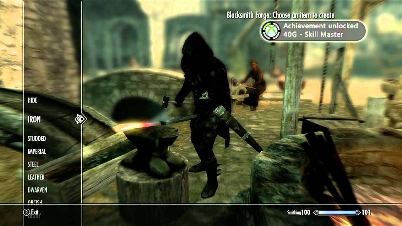 The Elder Scrolls V Skyrim How To Quickly Level Up Smithing YouTube The Elder Scrolls V Skyrim How To Quickly Level Up Smithing YouTube