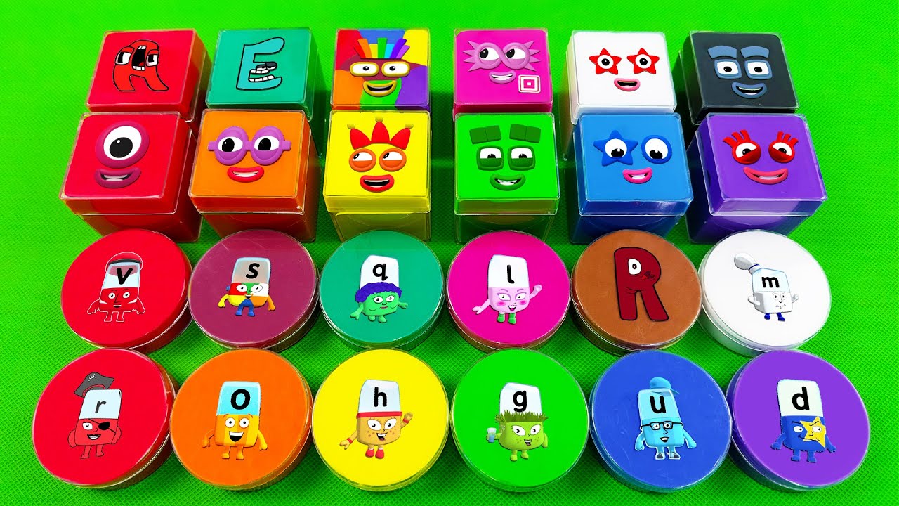 Numberblocks & Alphablocks - Looking All Clay with Square and Circle ...