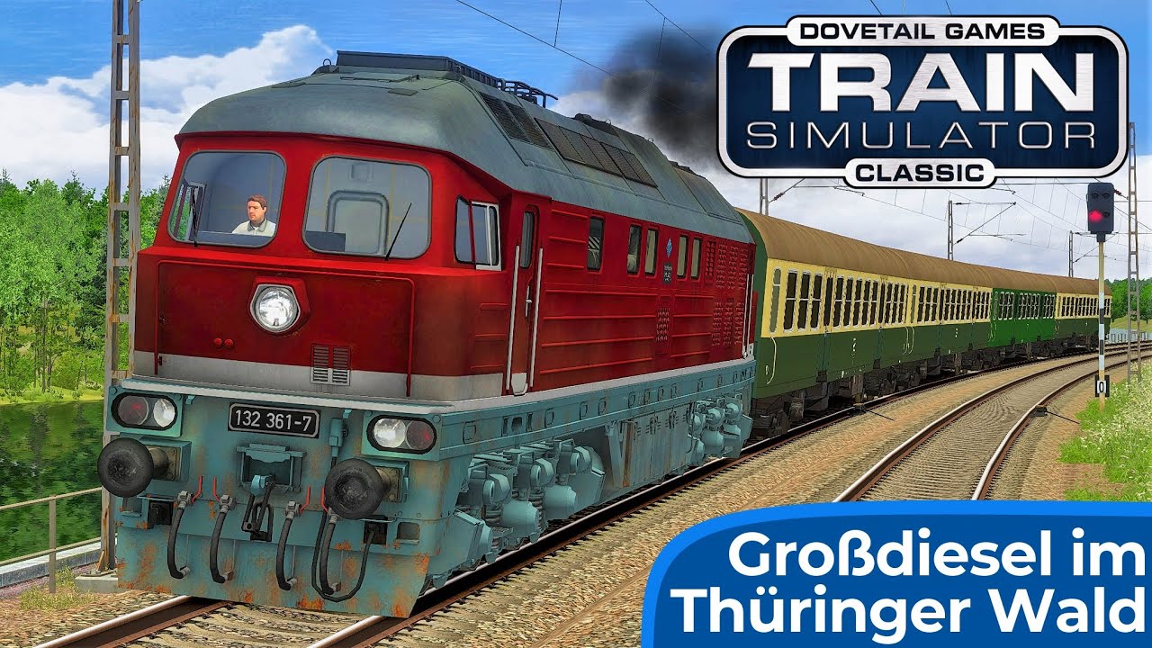 DEUTSCHE REICHSBAHN: Dieselparade im Thüringer Wald | TRAIN SIMULATOR ...
