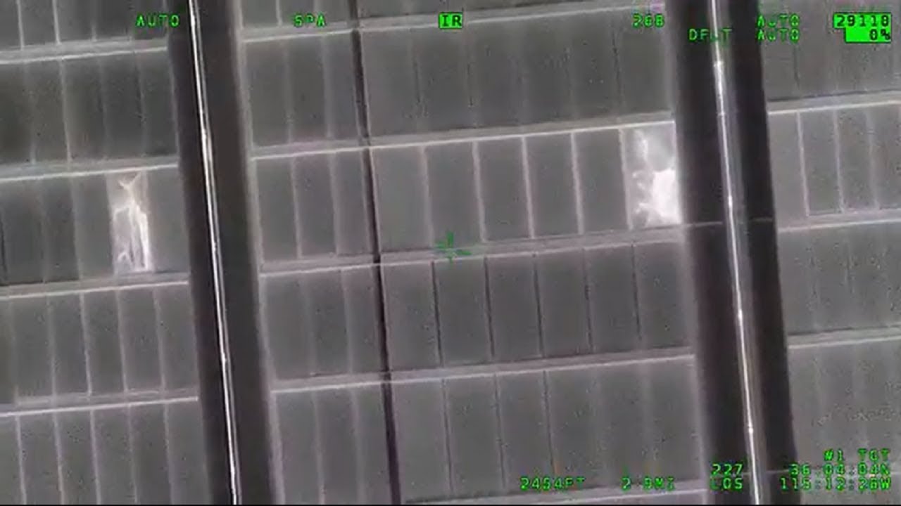 Las Vegas Shooting - Helicopter FLIR Footage of 32-134, 32-135 with ...