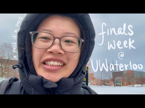 Final Exams Week at University of Waterloo :")) - YouTube
