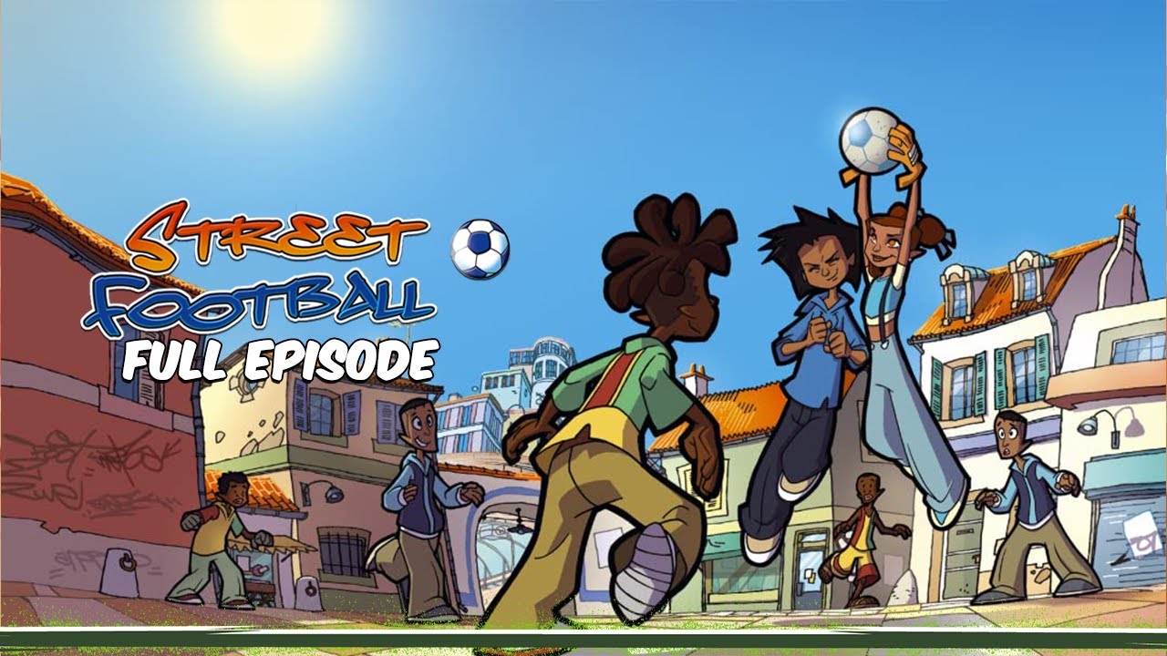 Street Football Cartoon 3d