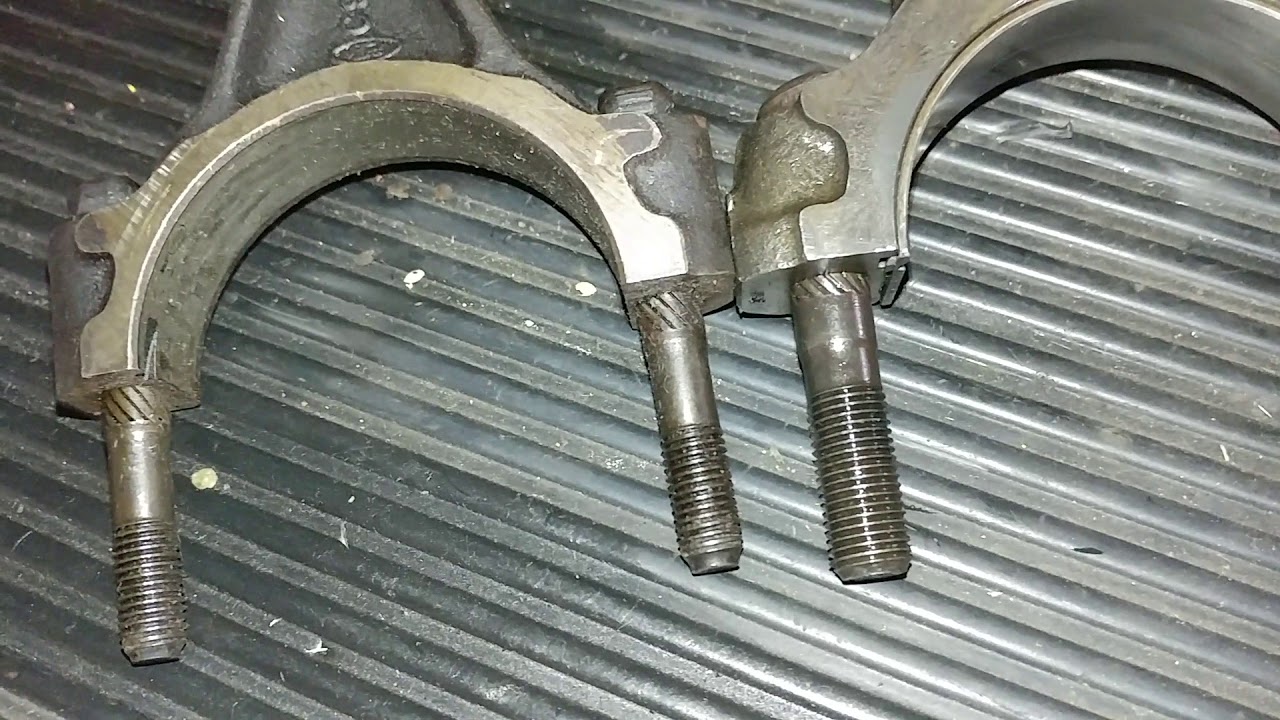 302 vs 351 piston and rod - YouTube