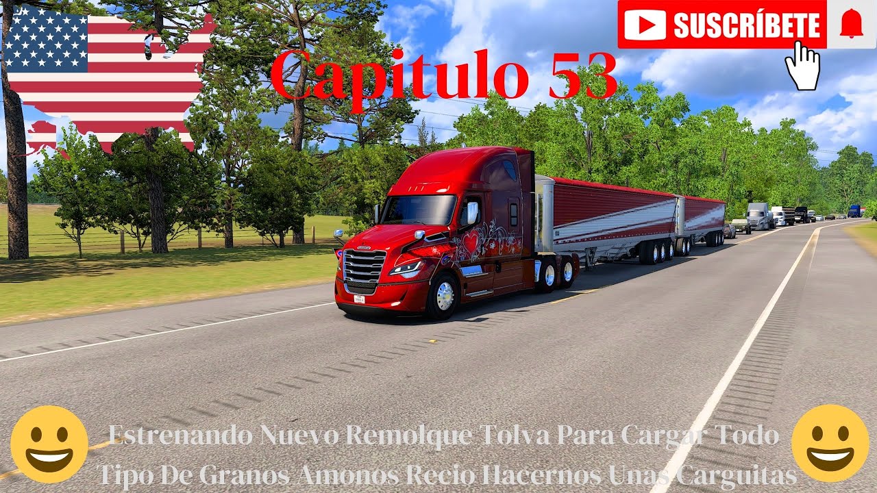 American Driver Capitulo 53 En Convoy Con El Compa Jesse Ruteando Por ...