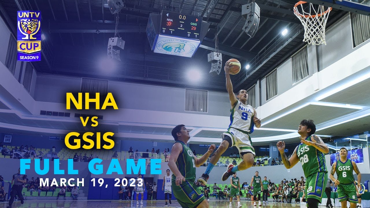 UNTV CUP: NHA Home Masters vs GSIS Furies | March 19, 2023 - FULL GAME ...