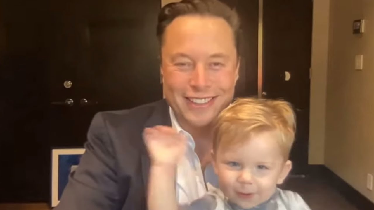 Elon Musk Brings Baby XÆA-12 To An Interview! - YouTube