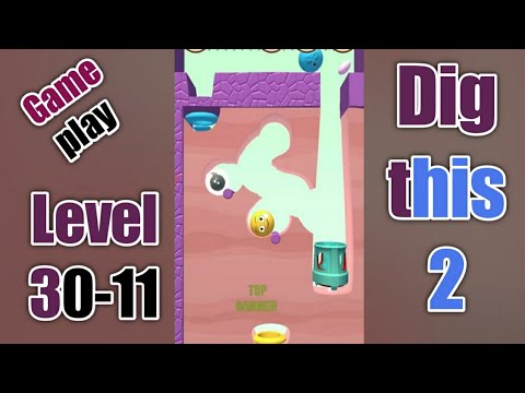 dig this 2 level 30-11 gameplay walkthrough Solution - YouTube