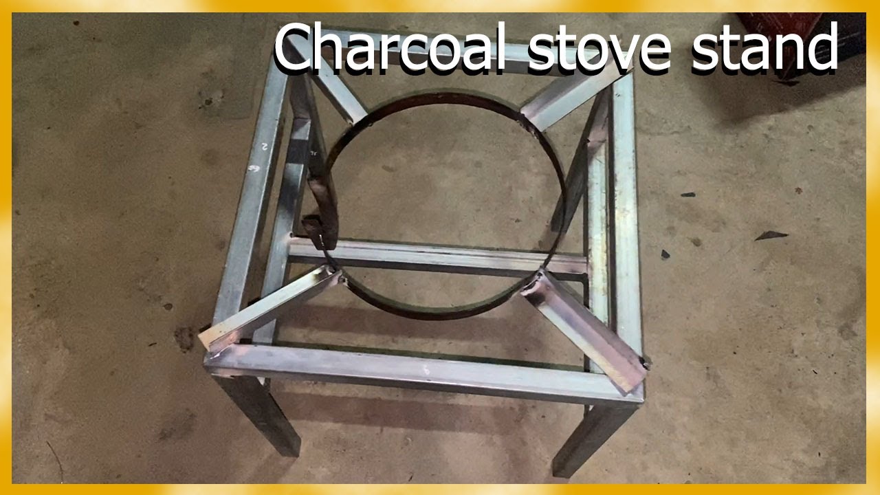 ทำที่วางเตาถ่านให้อาม่า (Making the charcoal stove stand)#1 - YouTube