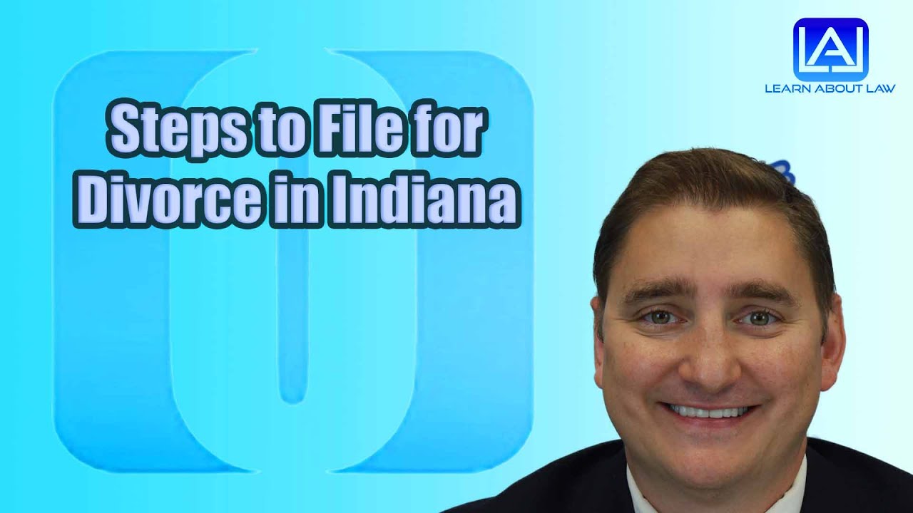 Steps to File for Divorce in Indiana - YouTube