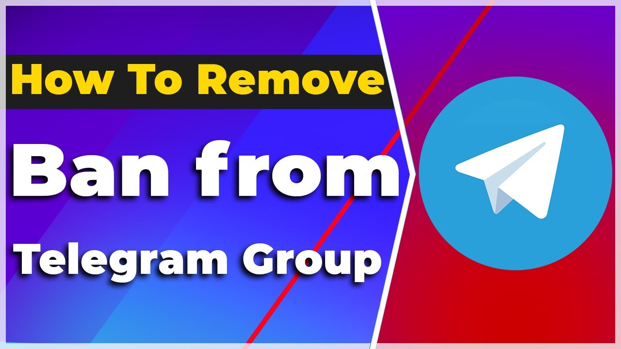 How to remove a Ban from a Telegram Group (2024) (Get Unbanned fast ...