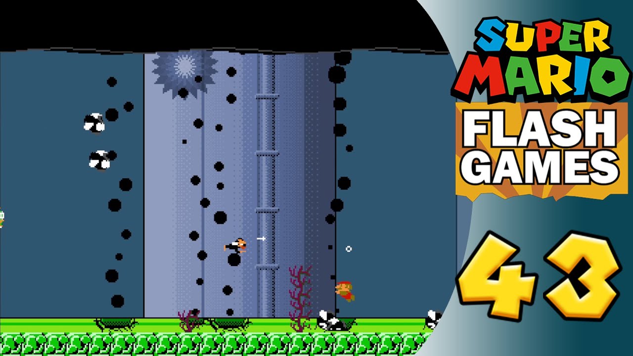 Super Mario Flash Games - Part 43 - Mario gegen die Öllobby - YouTube