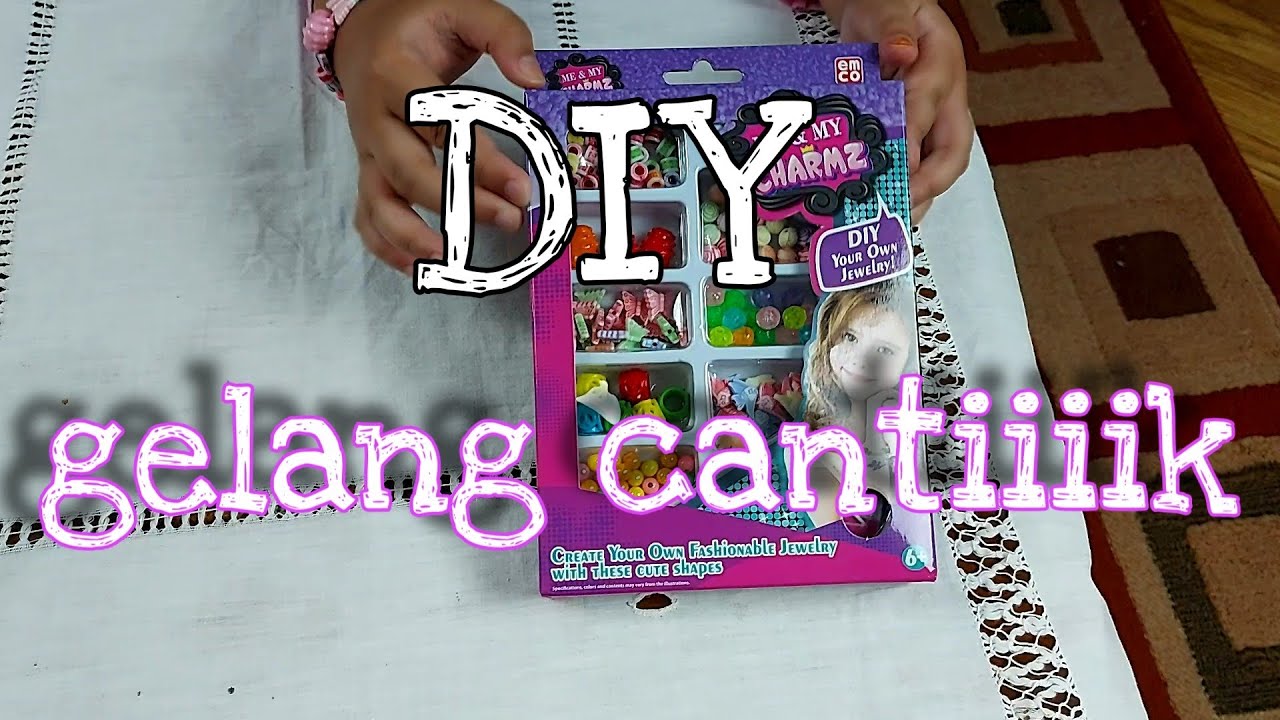 Merangkai gelang sendiri (DIY) - YouTube
