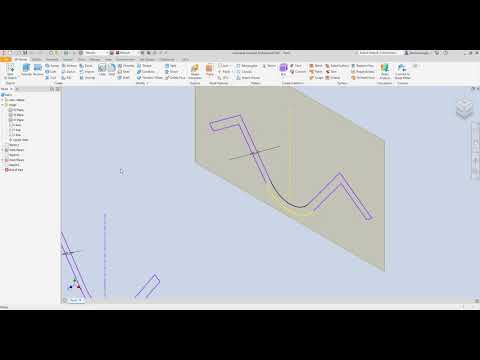 Inventor 2021 Lofting Shapes - YouTube